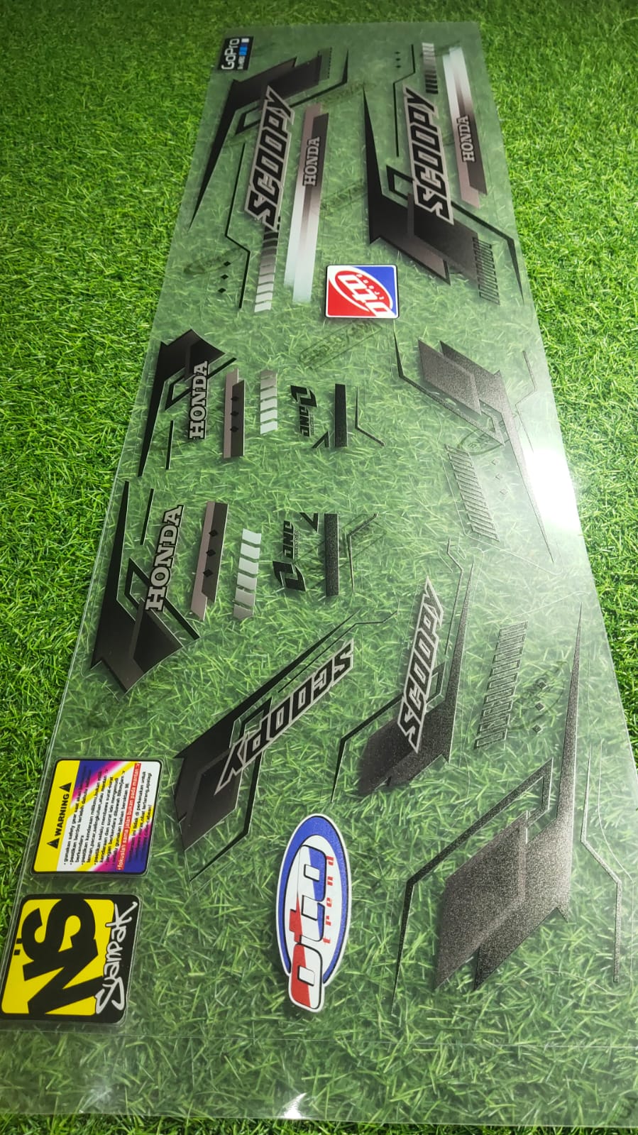 STRIPING SCOPY TAHUN 2018 SAMPAI 2023 BAHAN BENING TRANSPARAN STICKER ...