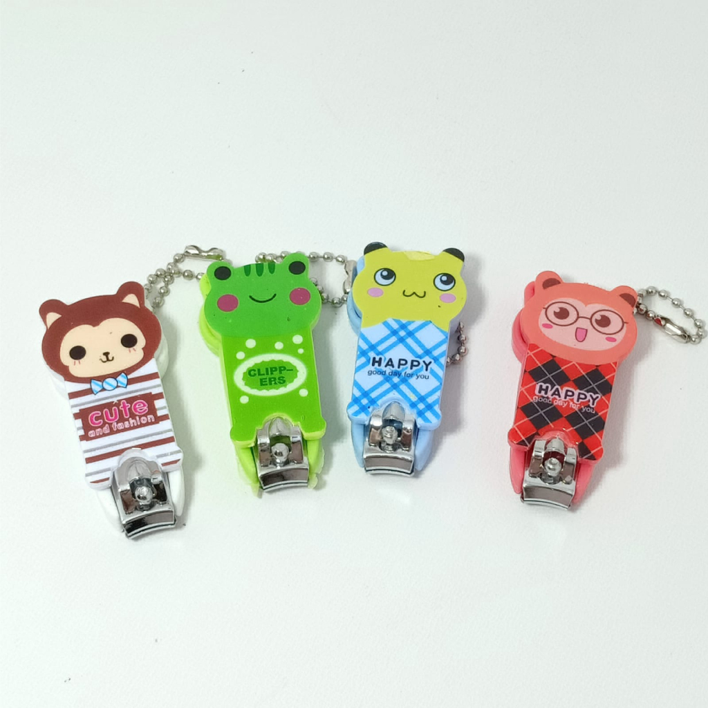 Gunting Kuku Anak Karakter - Gunting Kuku Kecil Motif Lucu | Lazada ...