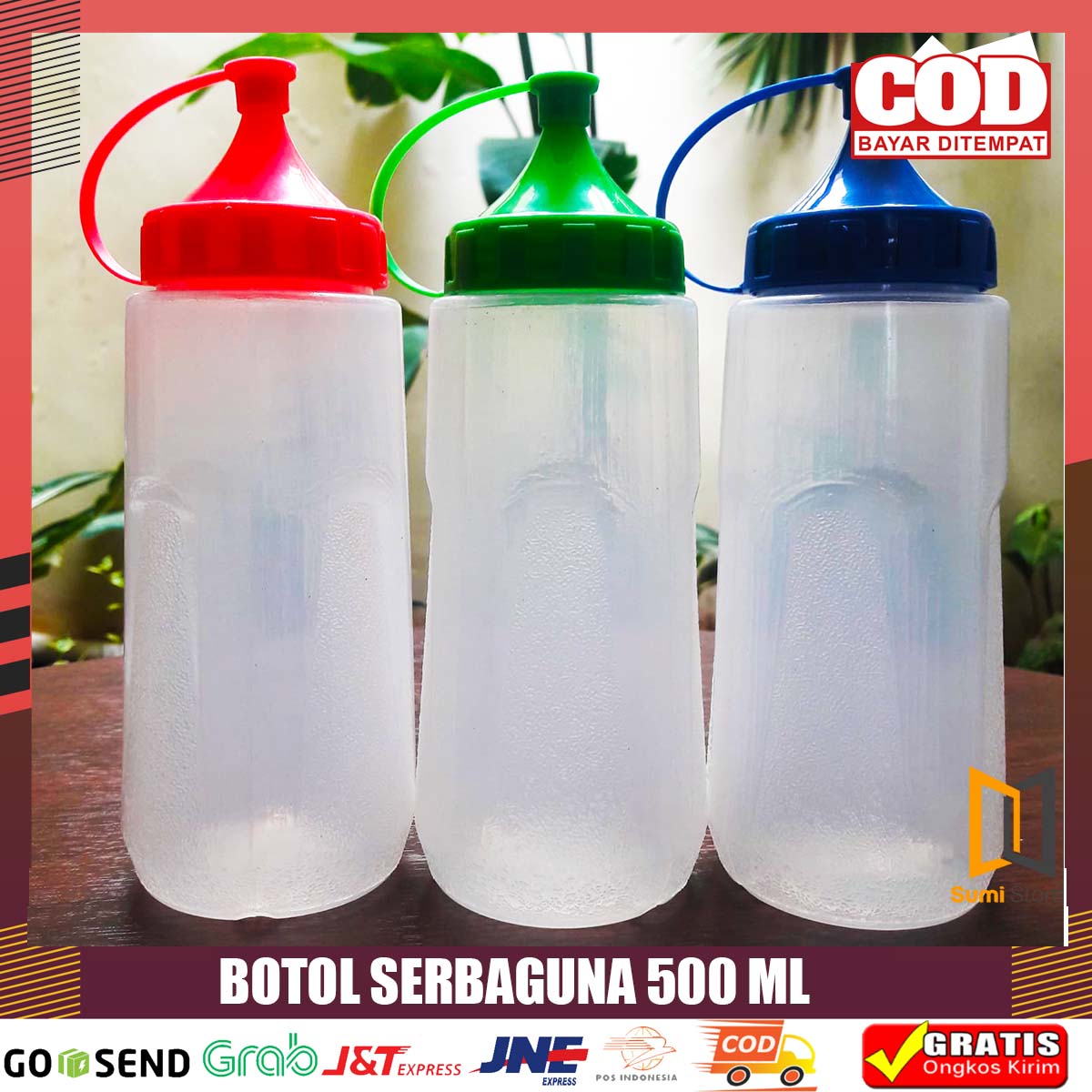 Botol Kecap 500 ML / Botol Saos 500ml / Botol Kecap Manis 500ml ...
