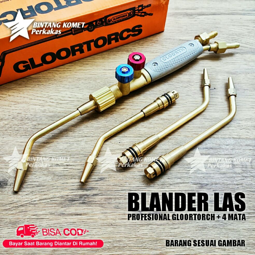 BLANDER LAS + 4 MATA (BISA COD) GLOORTORCS. WELDING TORCH BLENDER ...