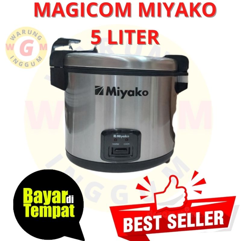 Magicom Miyako 5L Jumbo Solusi Memasak yang Efisien dan Praktis ...
