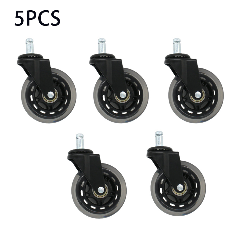 Roda Caster 3 Inci/3 Inch Roda Pengganti/Kursi Kantor Polyurethane/Roda ...
