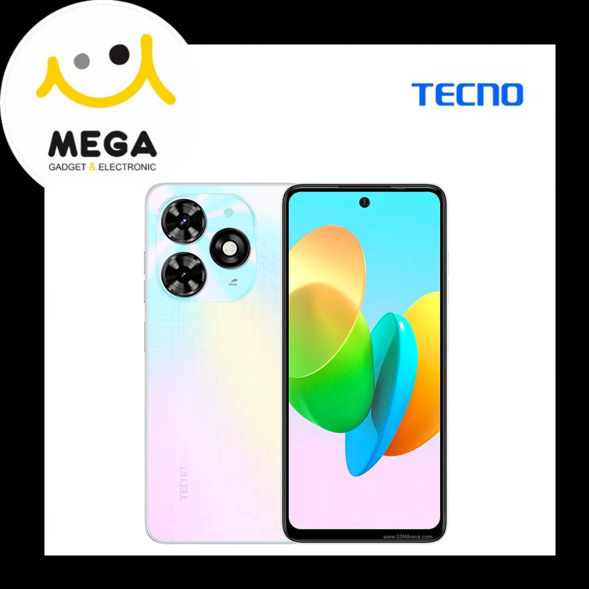 Tecno Spark 20C NFC 8GB + 128GB Garansi Resmi Tecno Indonesia | Lazada Indonesia