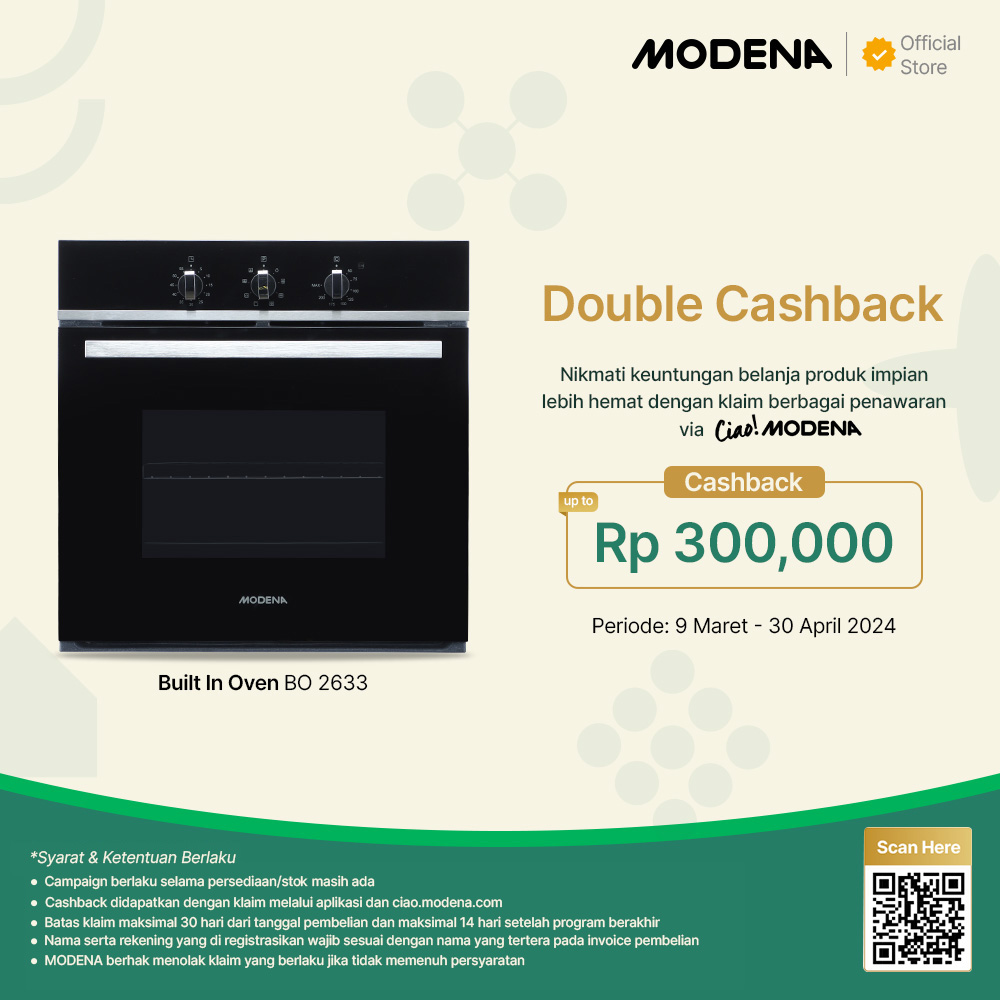 MODENA Built- In Electric Oven - BO 2633 | Lazada Indonesia