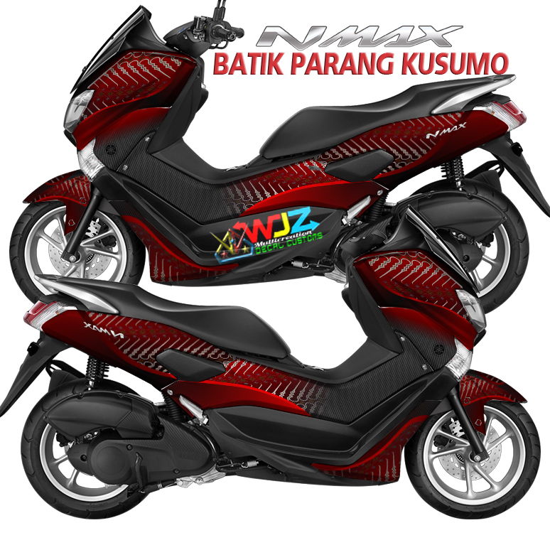 stiker decal nmax motif batik parang kusumo | Lazada Indonesia