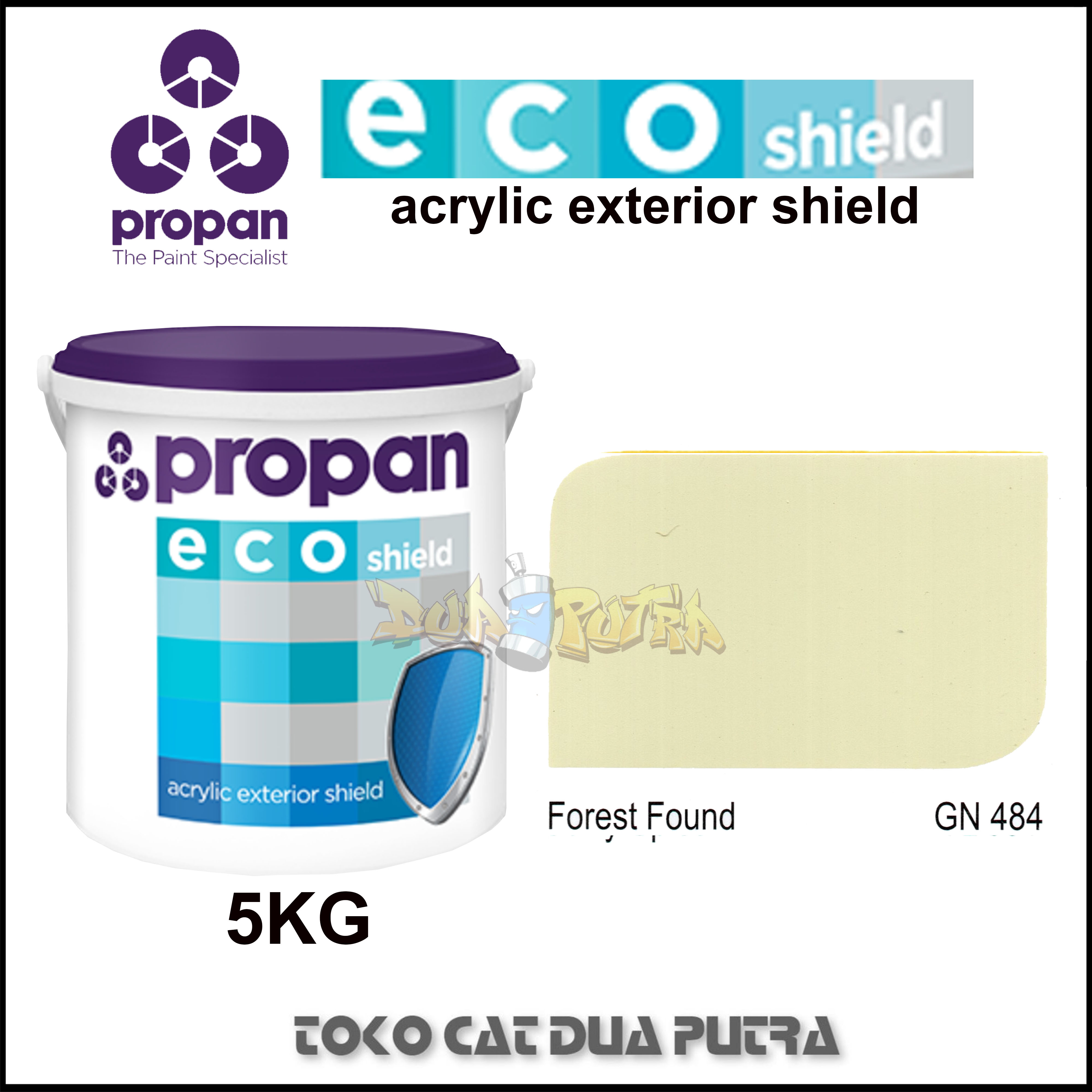 Cat Tembok Eksterior Propan Eco Shield Pail 25KG | Lazada Indonesia