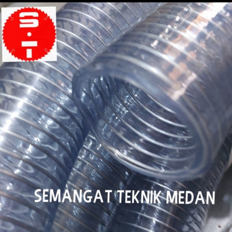 SELANG MINYAK NILON NYLON KAWAT WIRE SPRING HOSE 1" 1 " INCH ECERAN ...