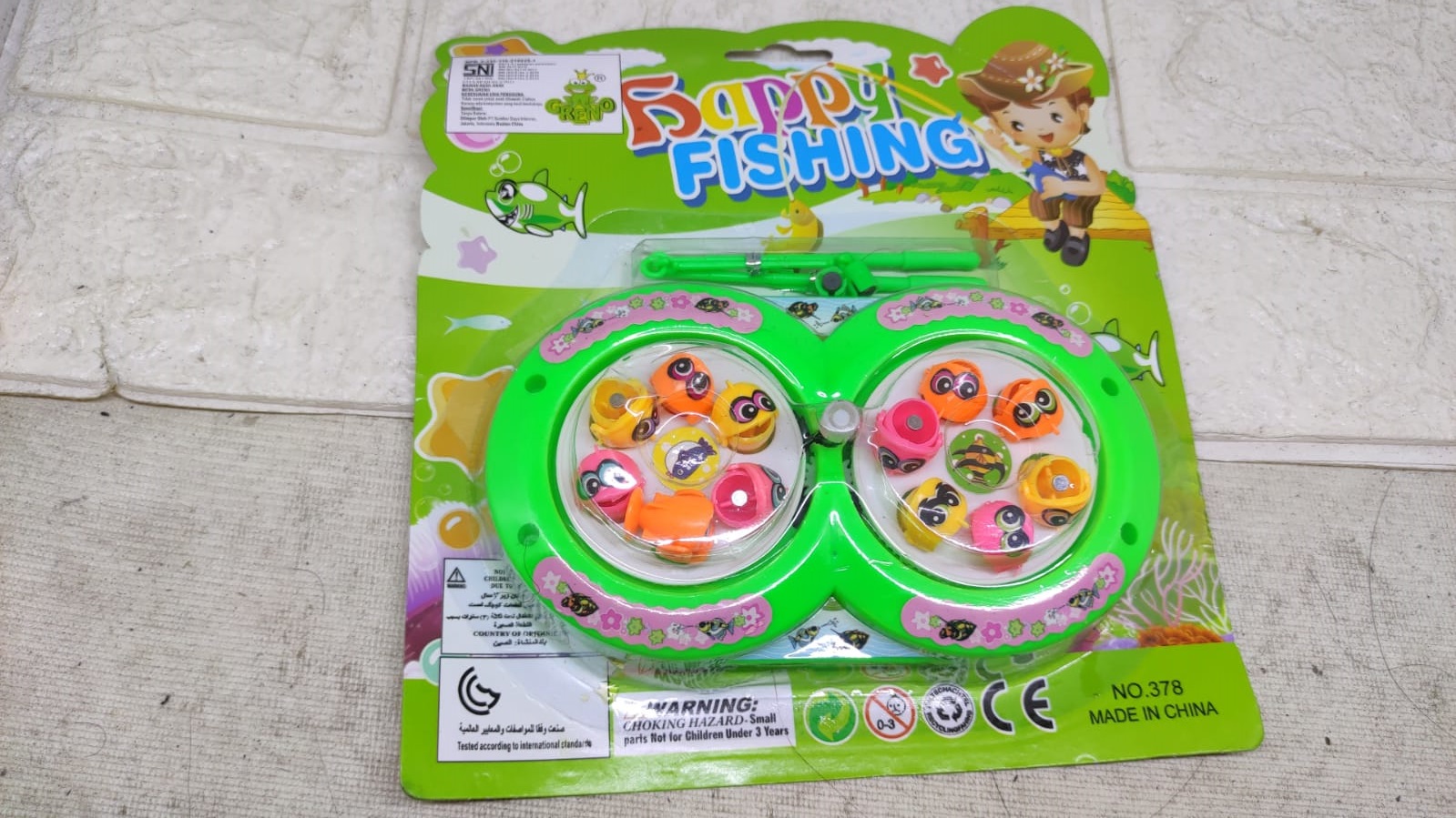 mainan anak edukasi /Mainan pancing - pancingan anak isi 12 ikan warna ...