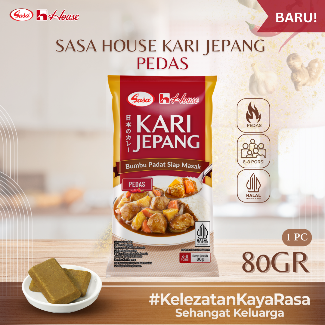 Sasa House Kari Jepang 80 gram Pedas | Lazada Indonesia