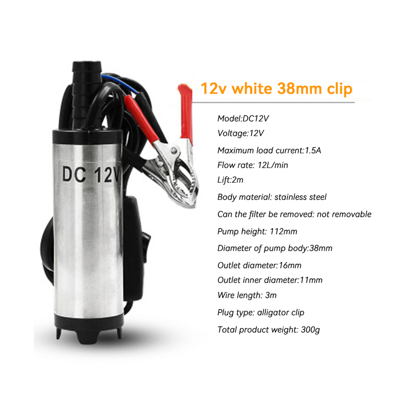 51/38MM POMPA AIR CELUP MINI KECIL PORTABLE 12V 24V POMPA AIR CELUP ...