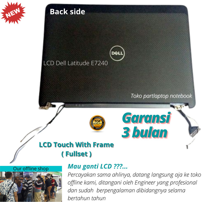 LCD Dell Latitude E7240 7240 LCD + Touch screen ( Fullset ) | Lazada ...