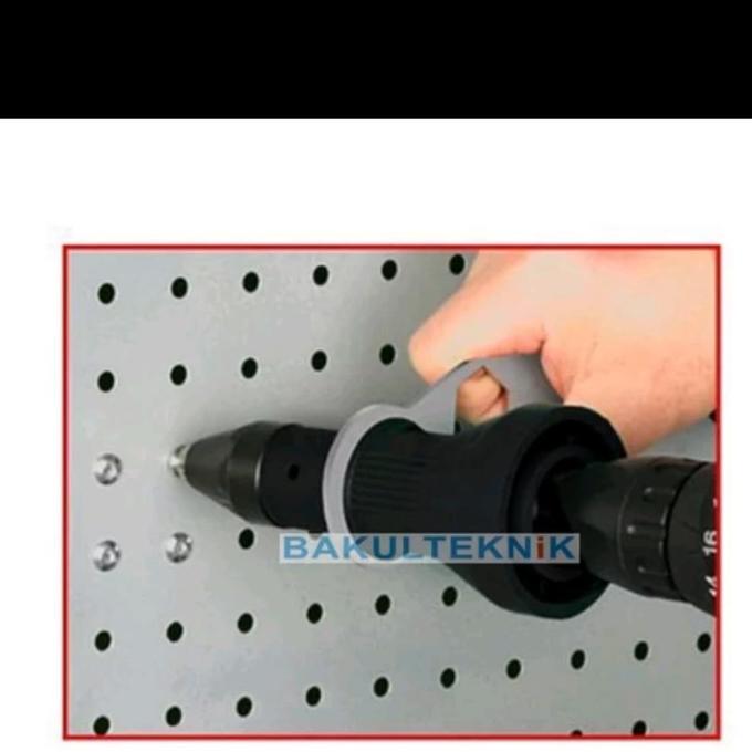 Adaptor Bor Tang Rivet Adapter Paku Rifet Konverter Alat Penyambung ...