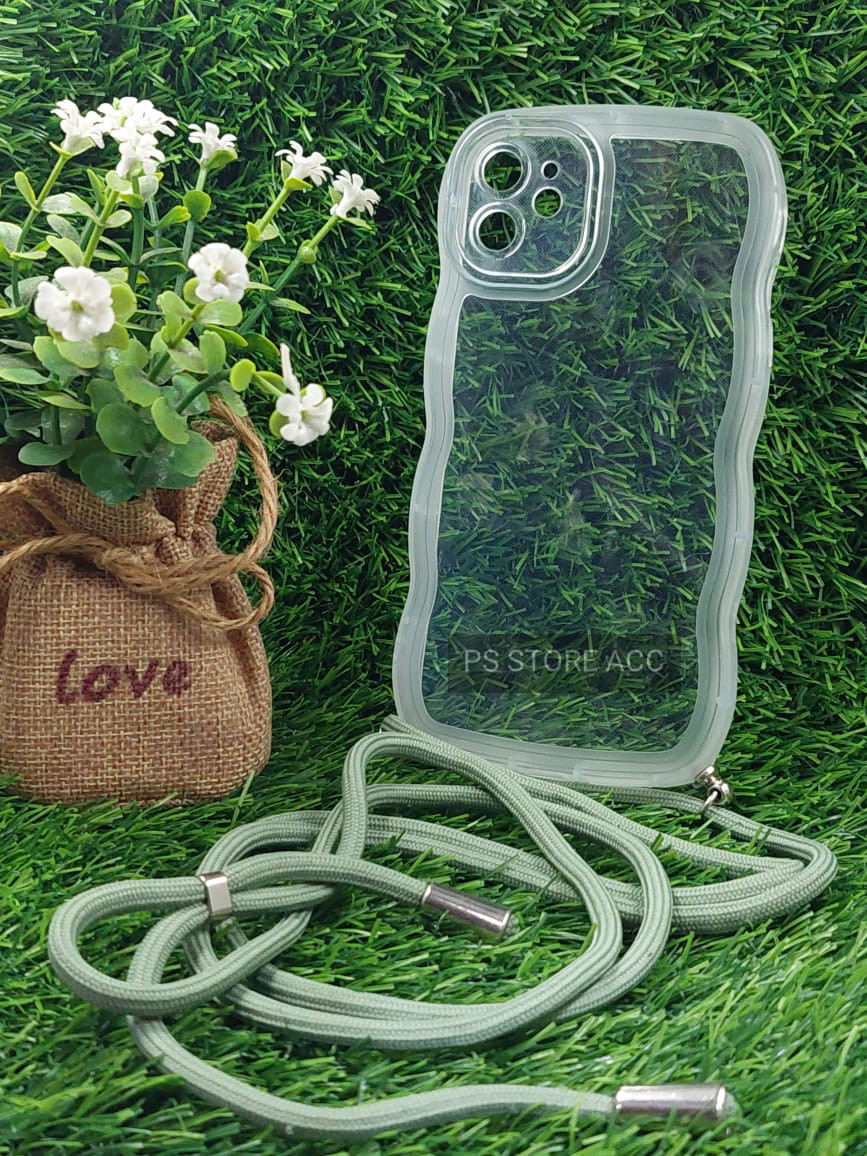 Silikon Curly Bening + TALI ( IPHONE 12 ) Casing Hp Terbaru 2023 - PS ...