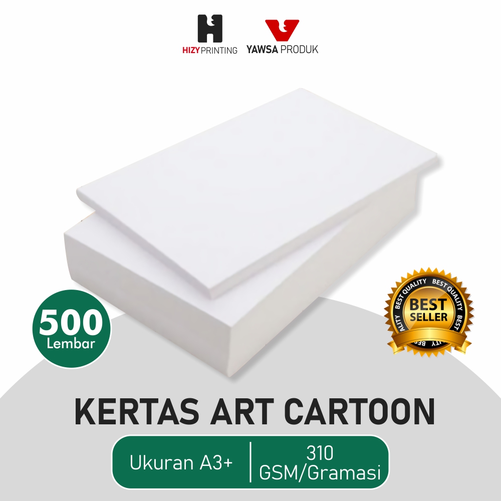 Kertas Art Carton/Art Karton 310 GSM/Gram Ukuran A3+ (Plus) - 500 ...