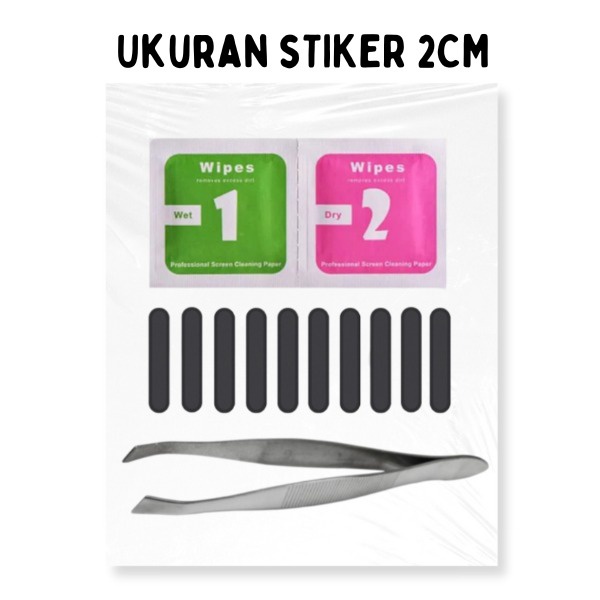 STIKER PENUTUP LUBANG SPEAKER ANTI DEBU ISI 10 PCS STICKER JARING ANTI ...