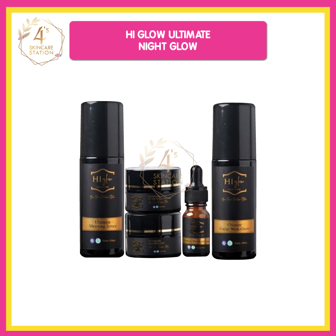 PAKET HI GLOW SKINCARE ULTIMATE NIGHT GLOW | Lazada Indonesia