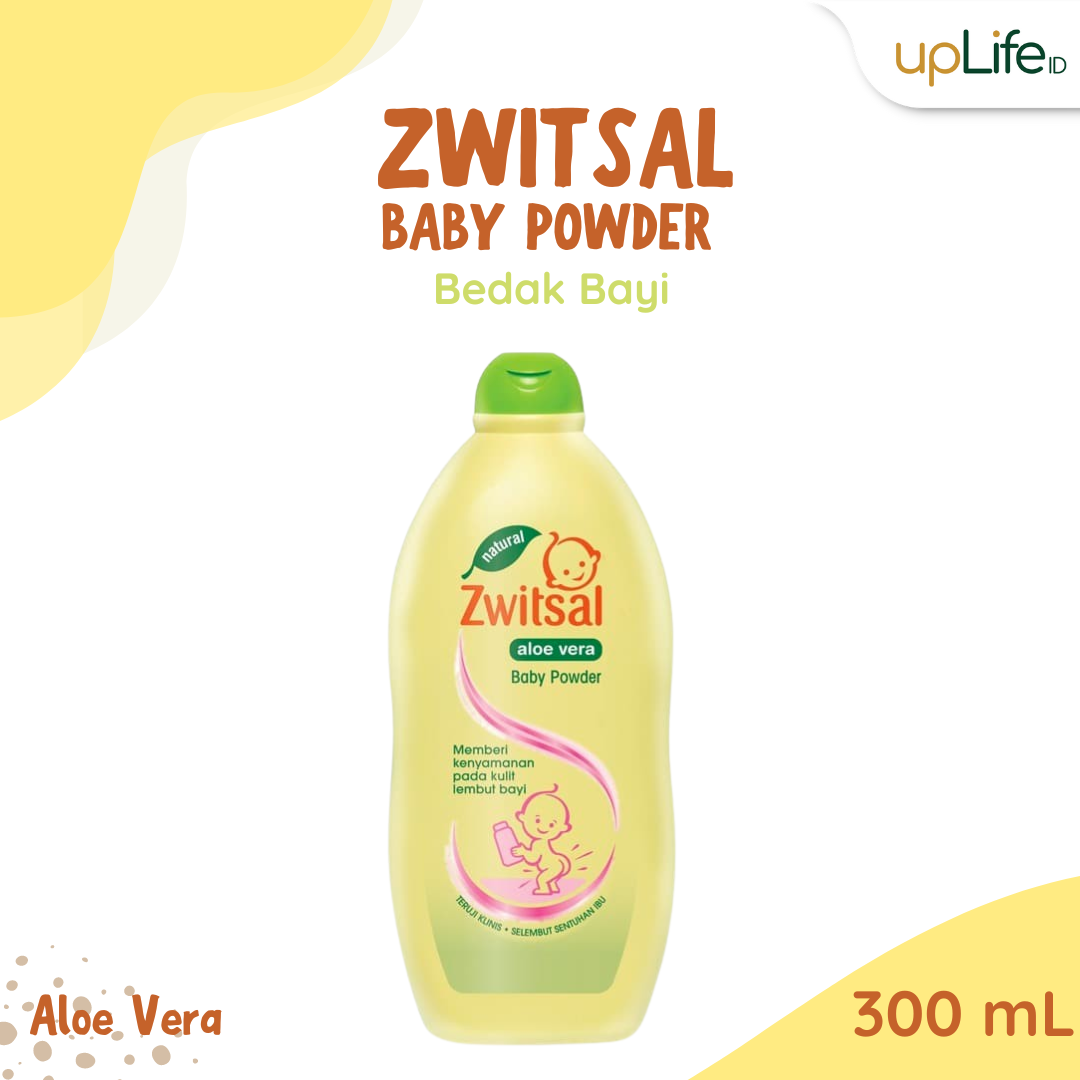 Zwitsal Natural Baby Powder Aloe Vera 300gr Bedak Bayi | Lazada Indonesia