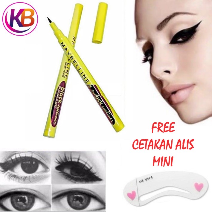 Eyeliner maybelline spidol store