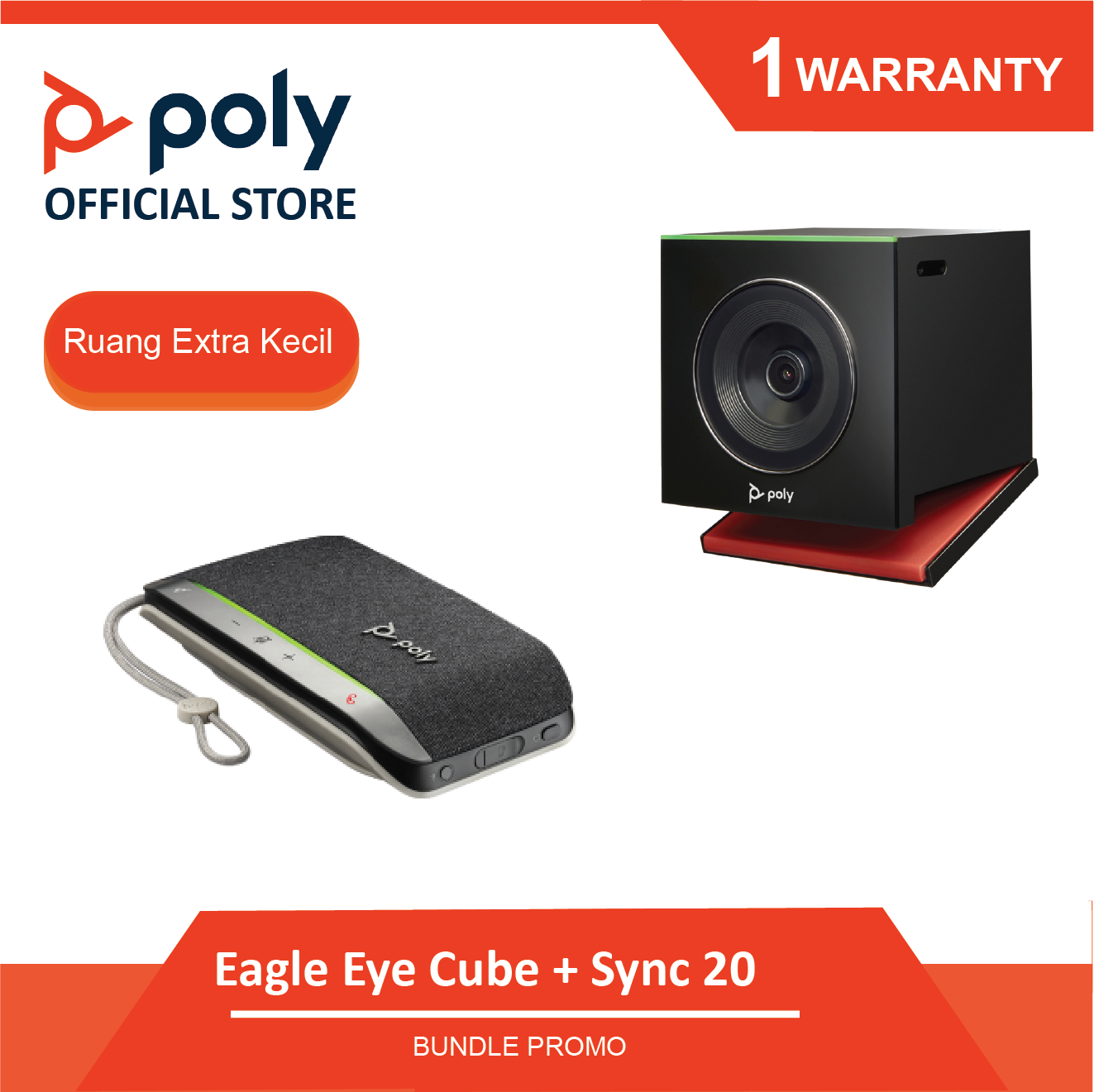 Poly EagleEye Cube + Sync 20 | Lazada Indonesia