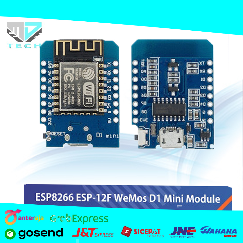 D1 mini NodeMcu Lua WIFI board based ESP8266 by WeMos | Lazada Indonesia
