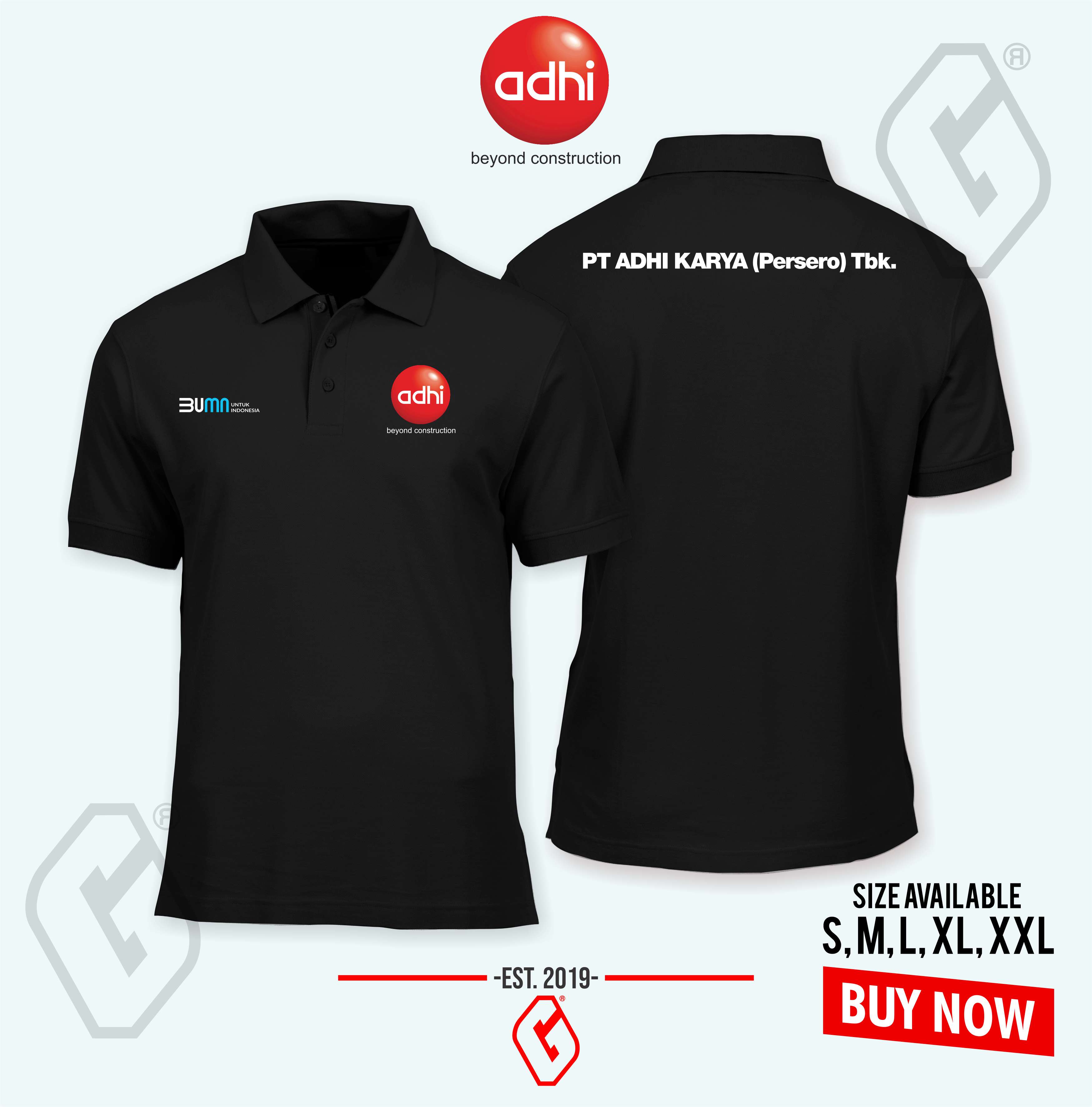 polo shirt pt adhi karya / baju kerah bumn adhi karya | Lazada Indonesia
