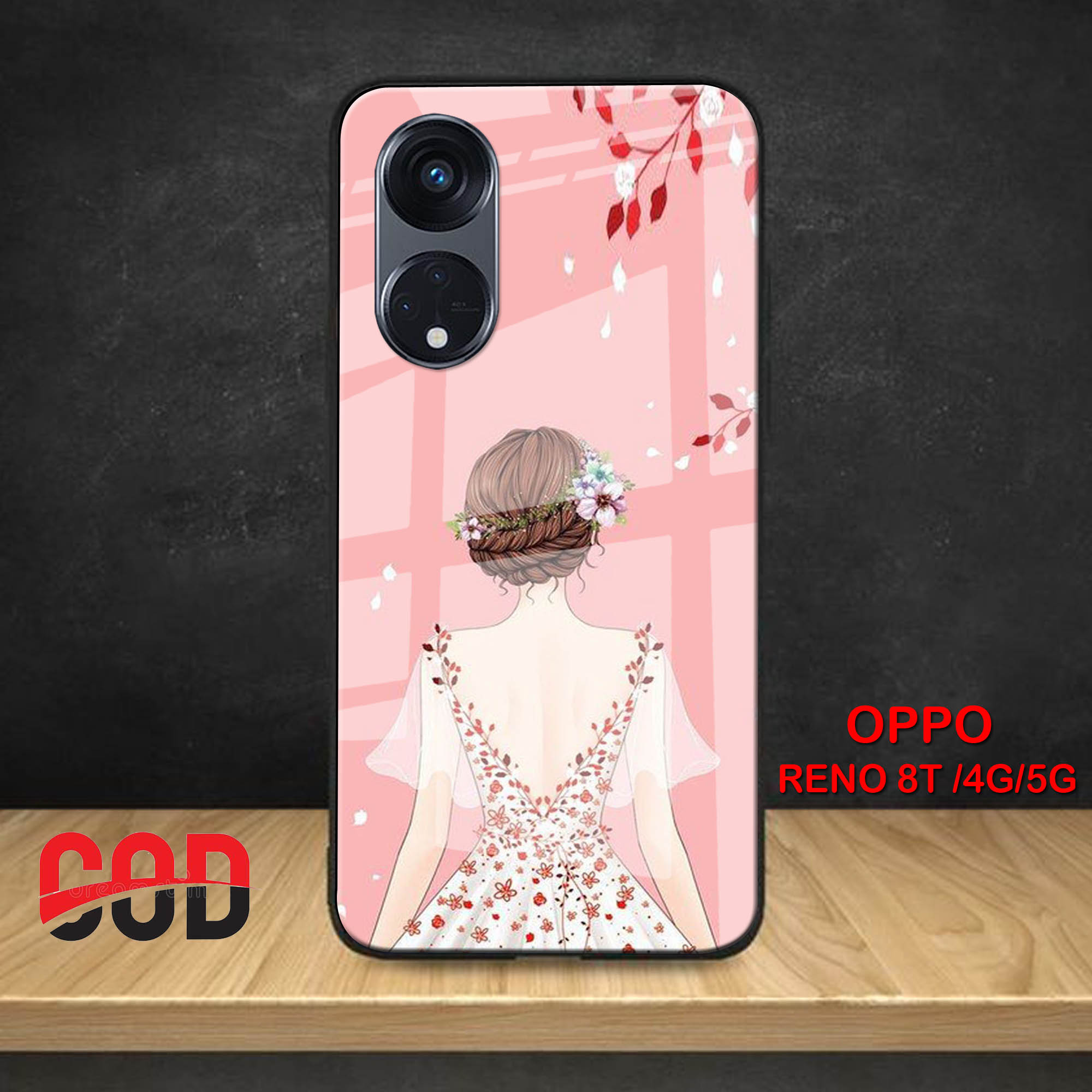Oppo Reno 8T 4G/5G - Softcase Glass Kaca Oppo Reno 8T 4G/5G - [A05 ...