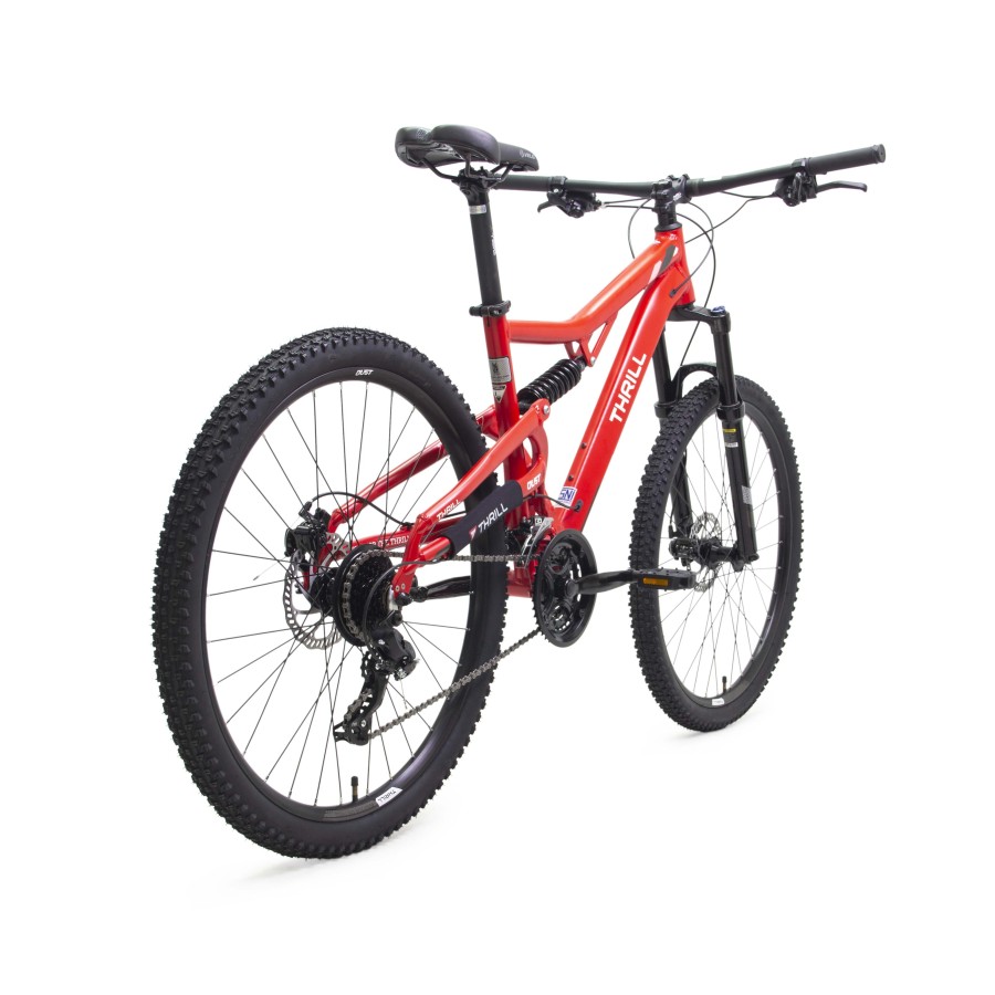 sepeda gunung MTB THRILL OUST 3.0 T120 Black 27.5 inch | Lazada Indonesia