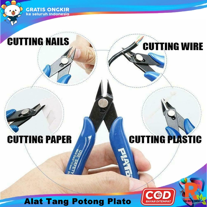 Alat Tang Potong Kawat Gunting / Tang Plato | Lazada Indonesia