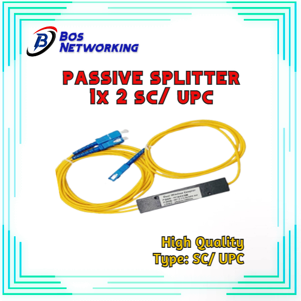 Passive Splitter 1:2 SC UPC Pasif Spliter Fiber Optic | Lazada Indonesia