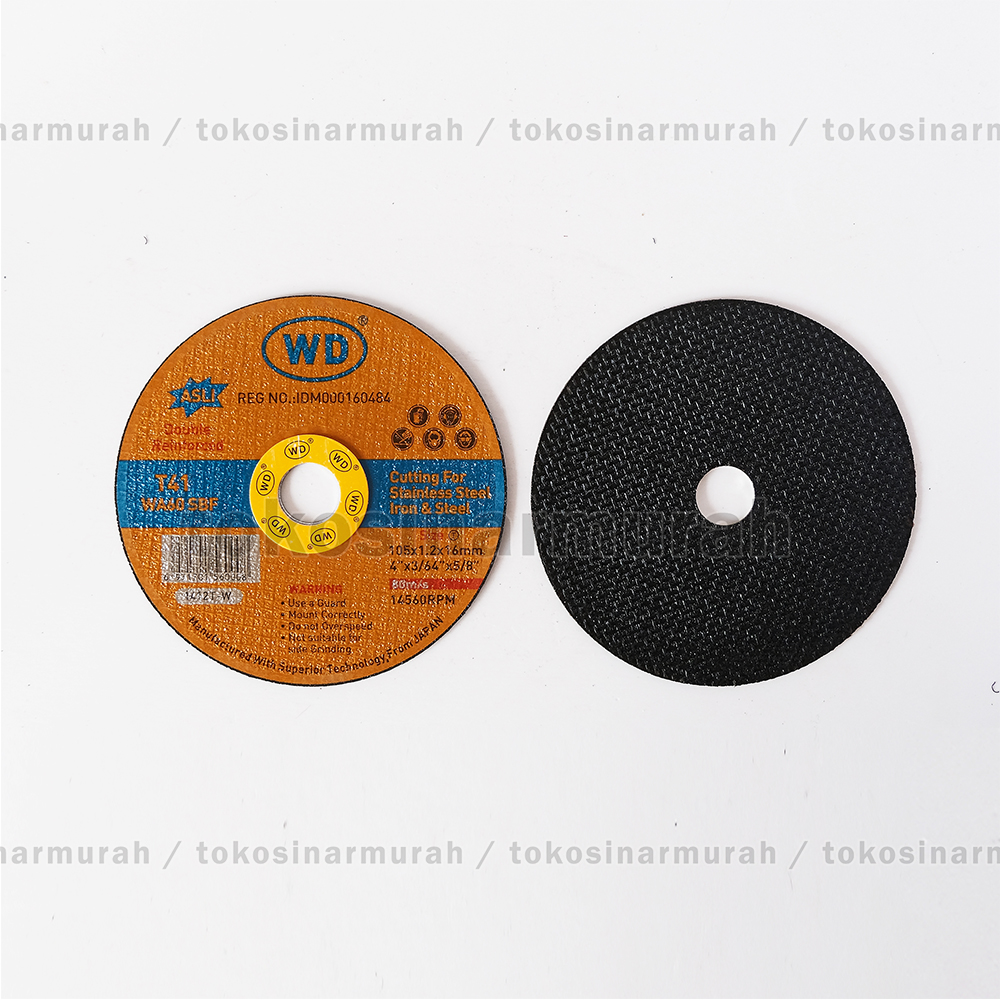 Resibon Potong Stenles WD gurinda potong besi WD gerinda besi WD 4inch ...