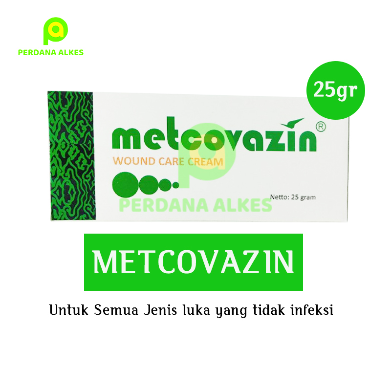 Metcovazin Reguler Hijau Reg 25gr Salep Luka | Lazada Indonesia