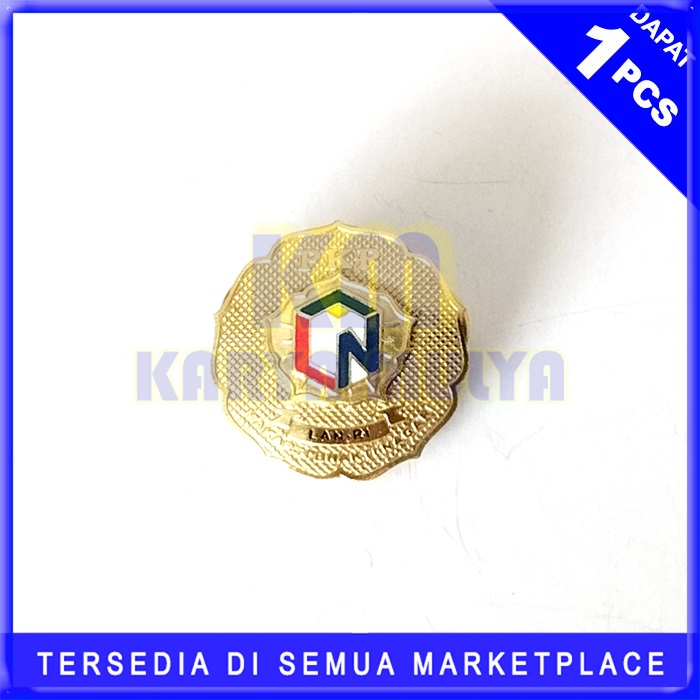 Pin LAN RI PKP Lencana Lembaga Administrasi Negara - KM / 1pcs | Lazada ...
