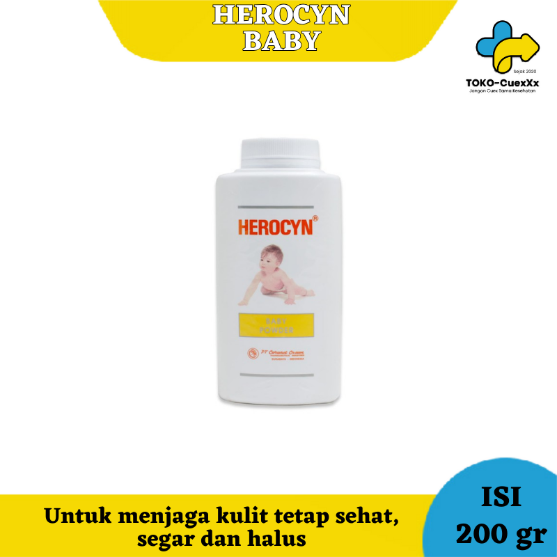 HEROCYN BABY MEDICATED SKIN POWDER - Bedak Bayi | Lazada Indonesia