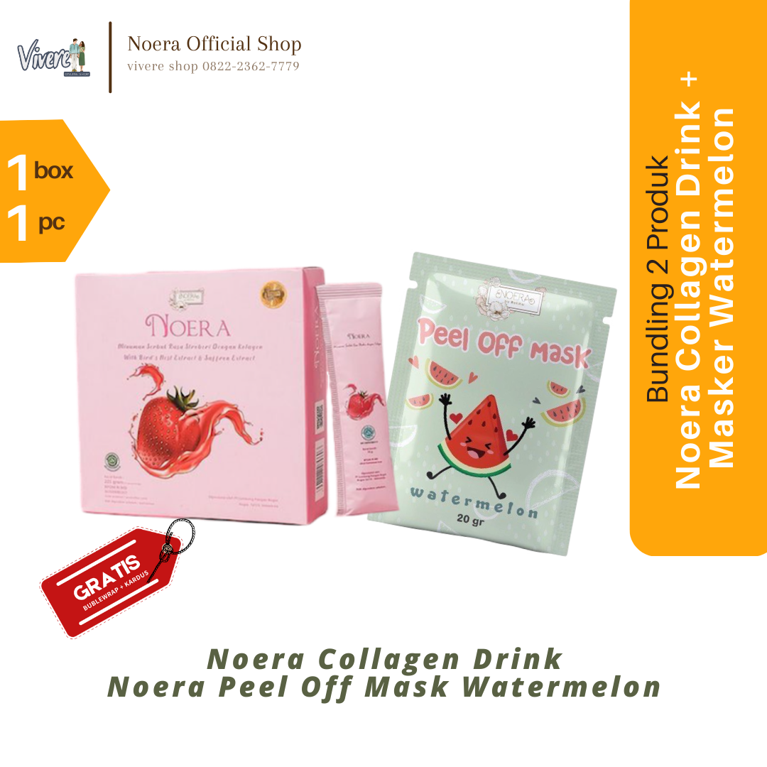 NOERA DRINK ME COLLAGEN Minuman Colagen Pemutih 1 box | Lazada Indonesia