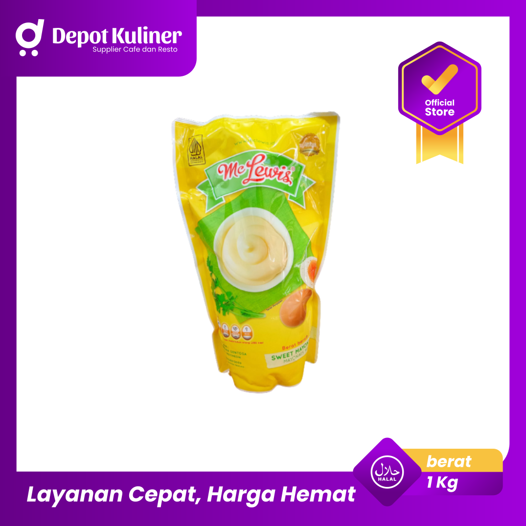 Mc Lewis Sweet Mayonnaise 1 Kg / Mayonaise Mclewis Mayonais Manis ...