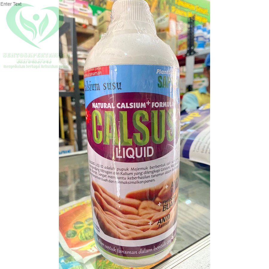 Pupuk majemuk Natural Calsium + Formula CALSUS LIQUID isi 1000ml ...