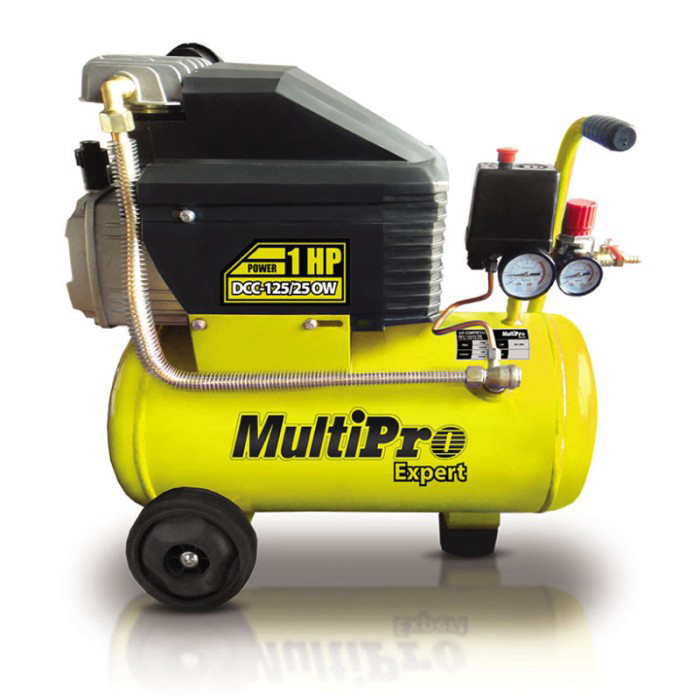 MULTIPRO Mesin Kompresor Listrik 1 HP Tangki 25 Liter DCC-125/25 HS ...