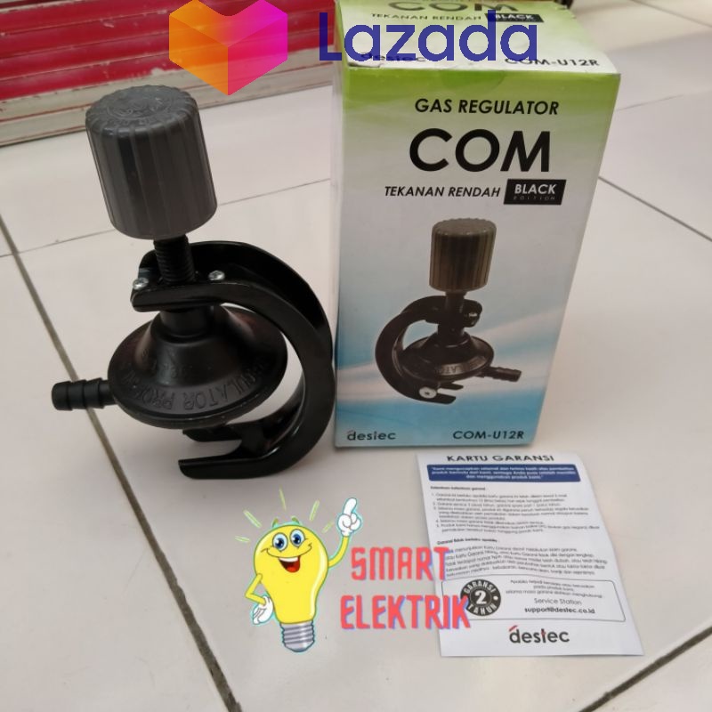 Regulator Gas Elpiji COM - U12R Destec/ Kepala Gas COM Destec Putar ...