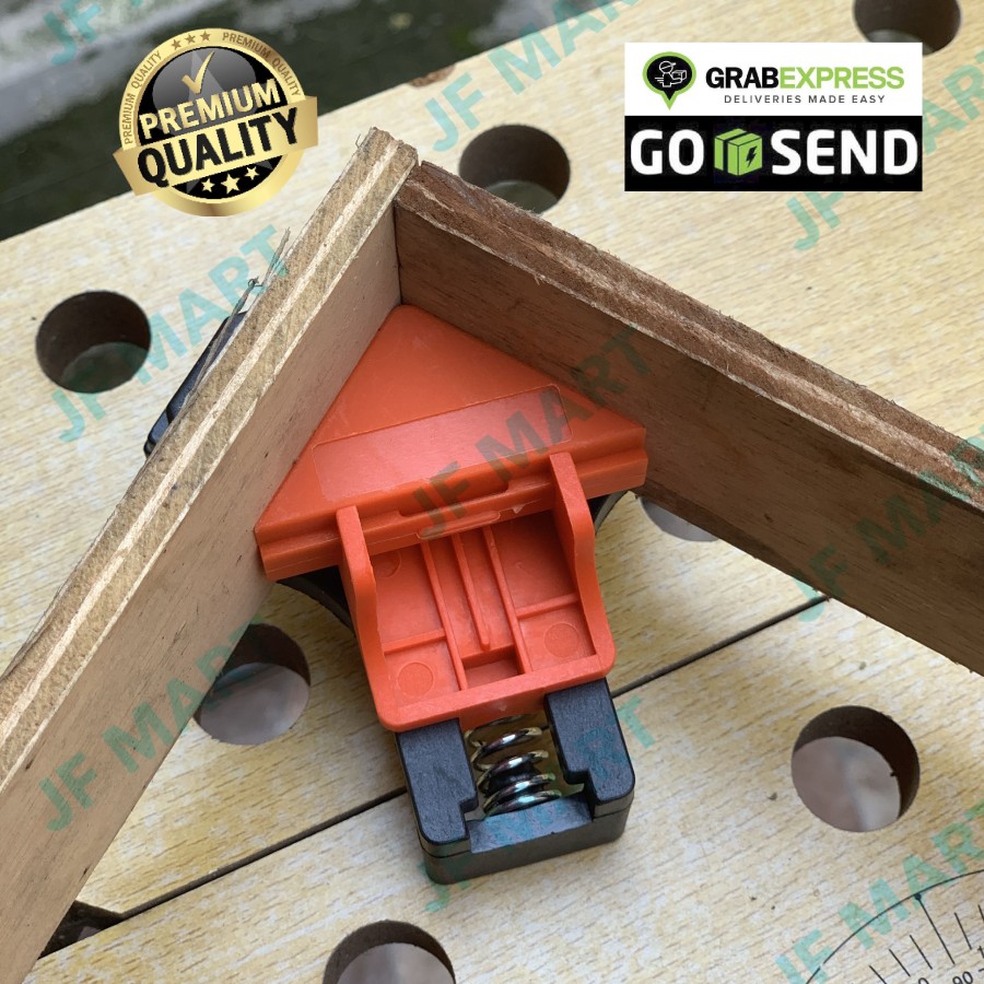 Corner Mate Spring Clamp Set 4 pcs Klem Sudut Siku Catok Quick Clamping ...