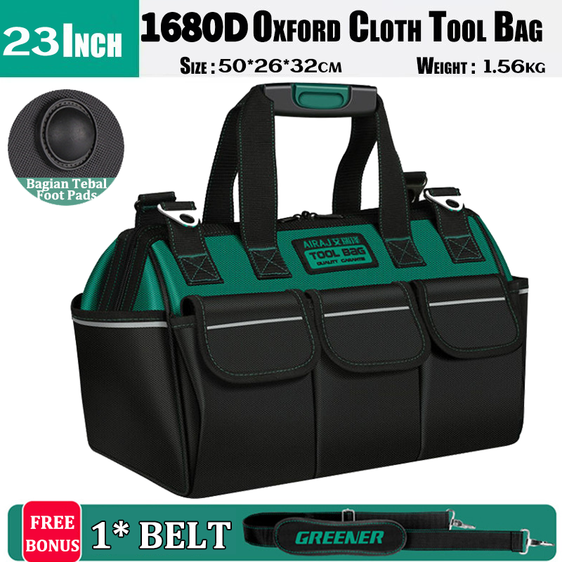 Tool Bag Tas Perkakas Teknisi Listrik Tukang Bangunan Bengkel Tool Bag ...
