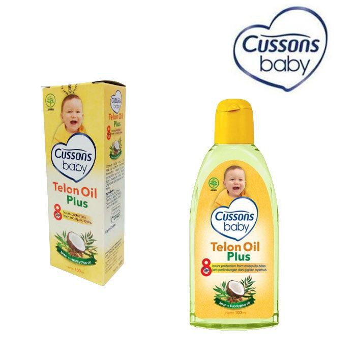 Cussons Baby Telon Oil Plus 60ml | Lazada Indonesia