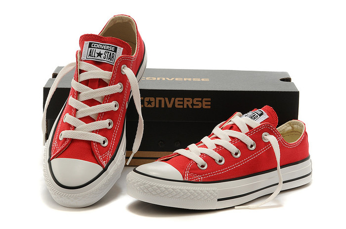 Sepatu Converse Ct All Star Classic Red Chilli Merah Cabe Terang Ox Low ...