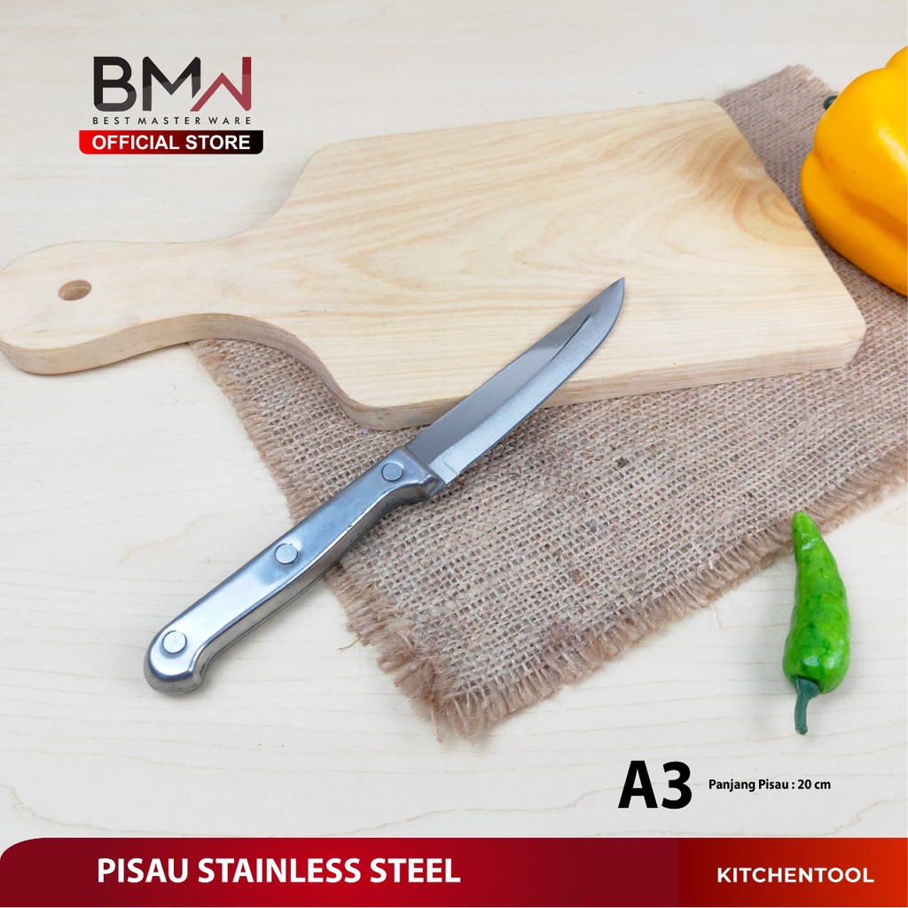 BMW Kitchen Ware - Pisau Dapur Motif Koki Tajam Pisau Sayur Buah Daging ...