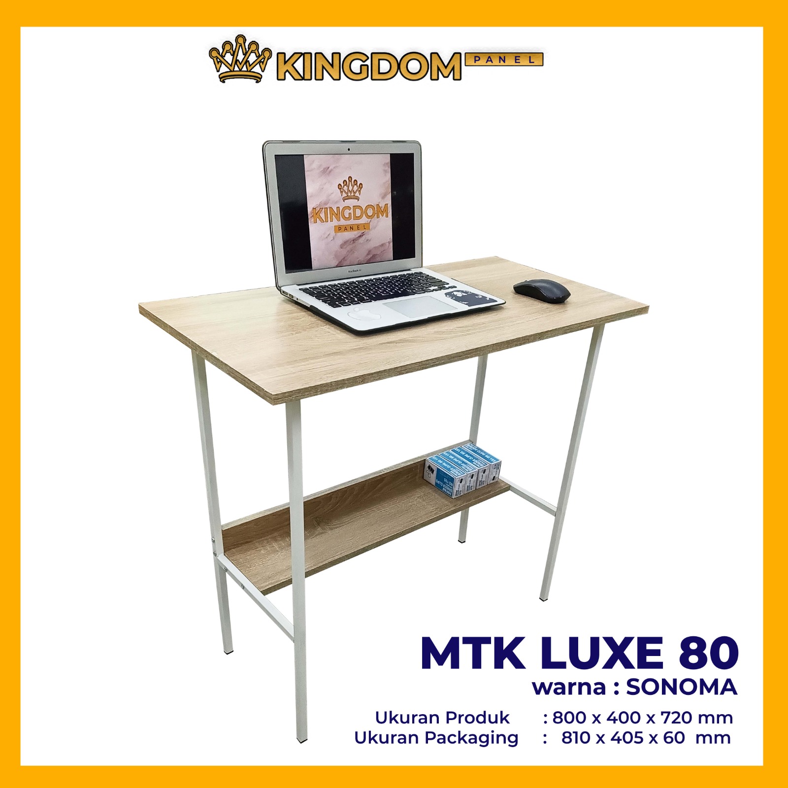 KINGDOM meja tulis kerja/meja tulis/meja kerja/meja serbaguna/meja buku ...