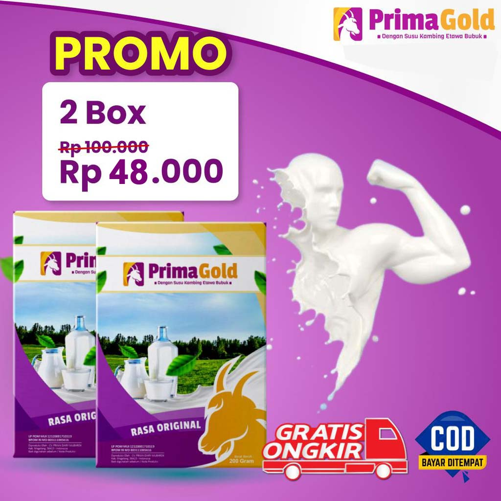 [SIAP MINUM] PAKET 2 BOK SUSU PRIMA GOLD SUSU KAMBING ETAWA | Lazada ...