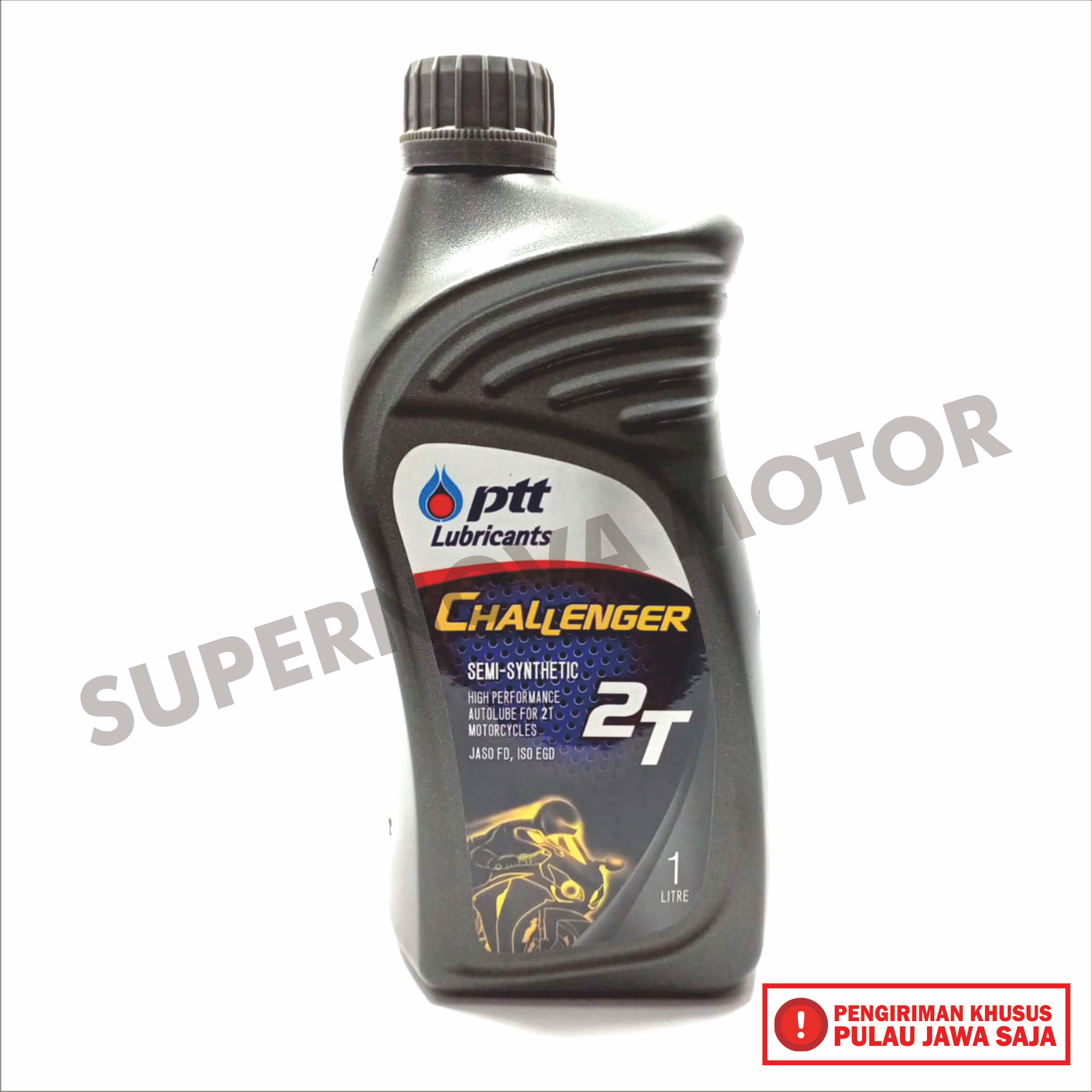 OLI PTT CHALLENGER MOTOR 2T SEMI SINTETIS 1 LITER 800ML 500ML IMPOR THAILAND | Lazada Indonesia