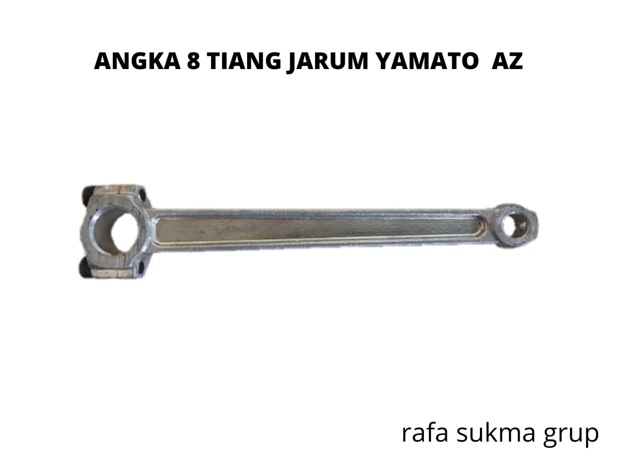 Angka 8 tiang jarum mesin obras/ high speed/ industri yamato tipe AZ/TZ ...