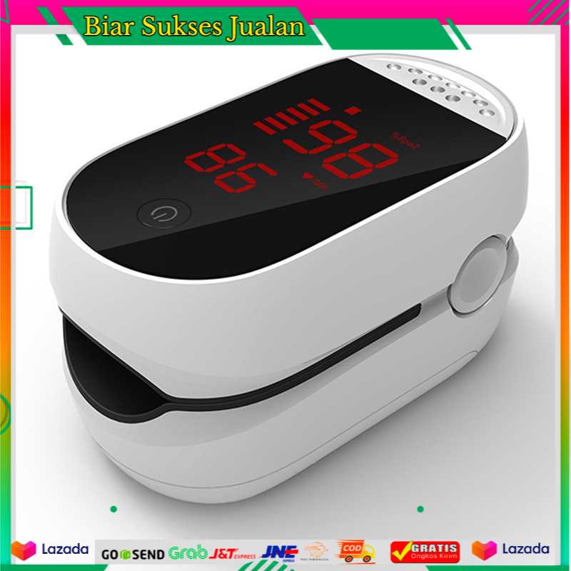 IMDK Alat Pengukur Detak Jantung Fingertip Pulse Oximeter C101B1 ...