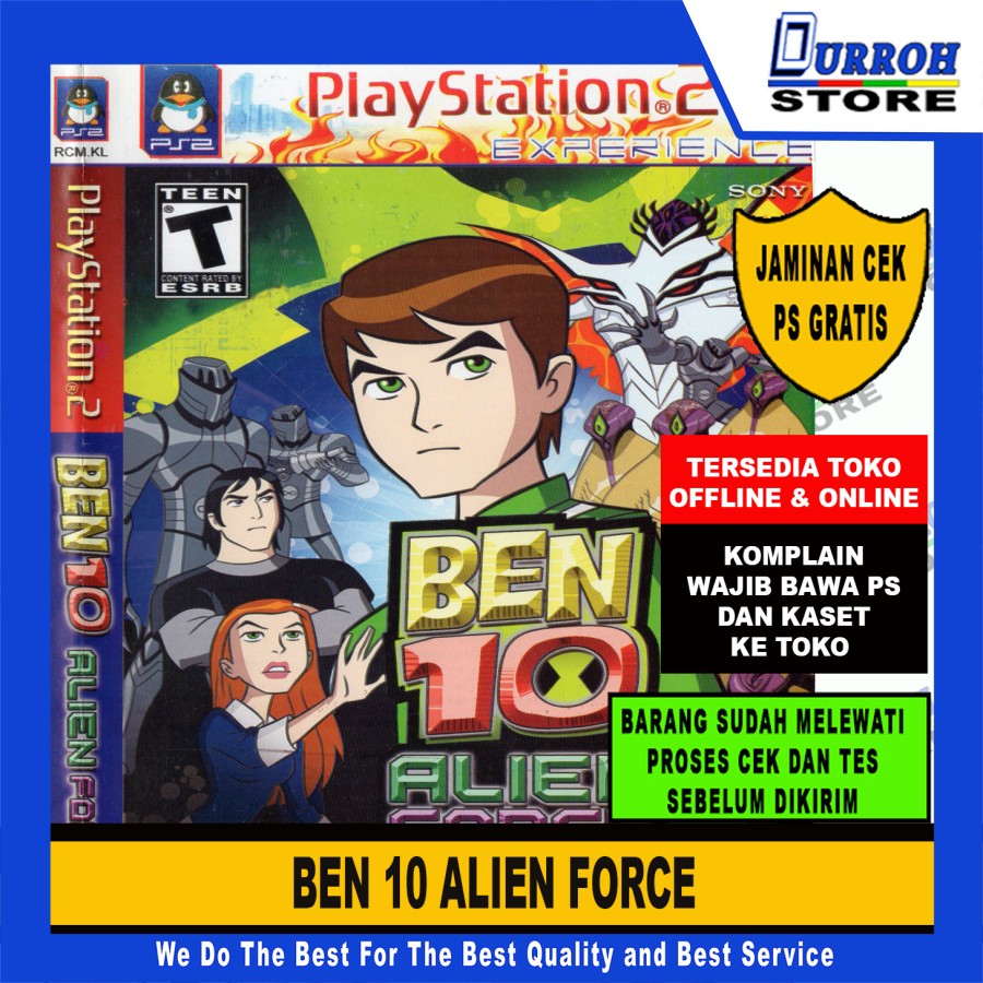 KASET GAME PS 2 BEN 10 ALIEN FORCE | Lazada Indonesia