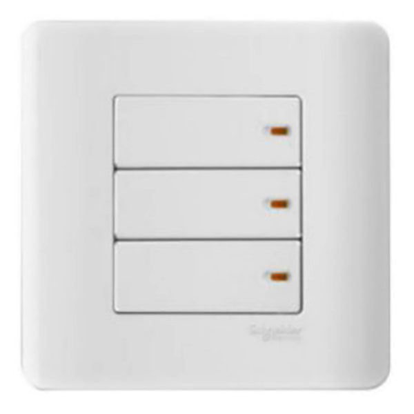 Schneider Zencelo Saklar Triple Putih | Lazada Indonesia